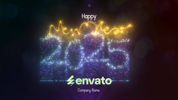 2025 Happy New Year, After Effects Project Files | VideoHive
